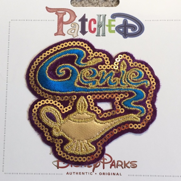 Disney | Accessories | Disney Parks Genie Aladdin Patch | Poshmark